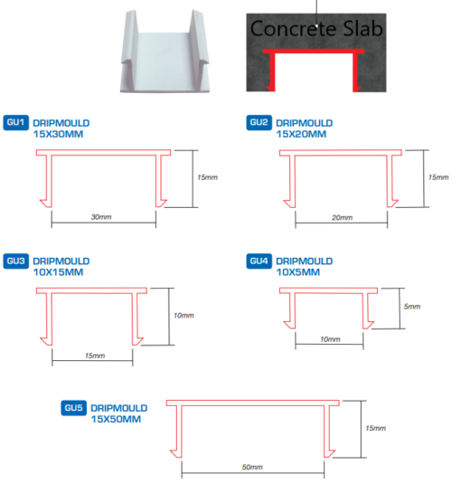 Plastering Groove Line-Dripmould U-Groove – HANYO | vinyl flooring ...